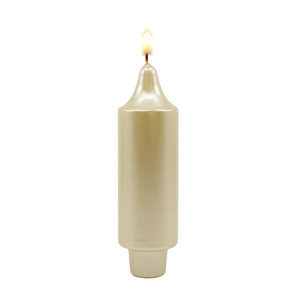 Metallic punch candles - Chandelles Tradition Candles