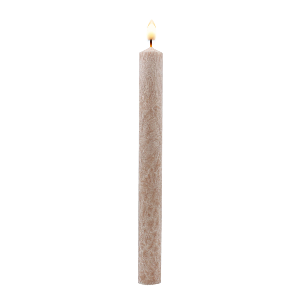 Cylindrical natural wax candles - Chandelles Tradition Candles